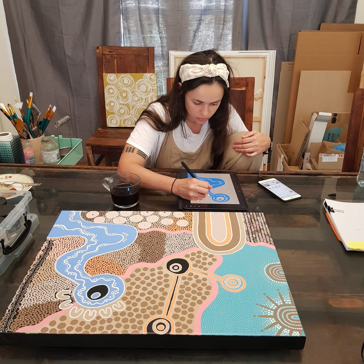 Ryhia Dank - Behind The Brush – K-Rae Designs