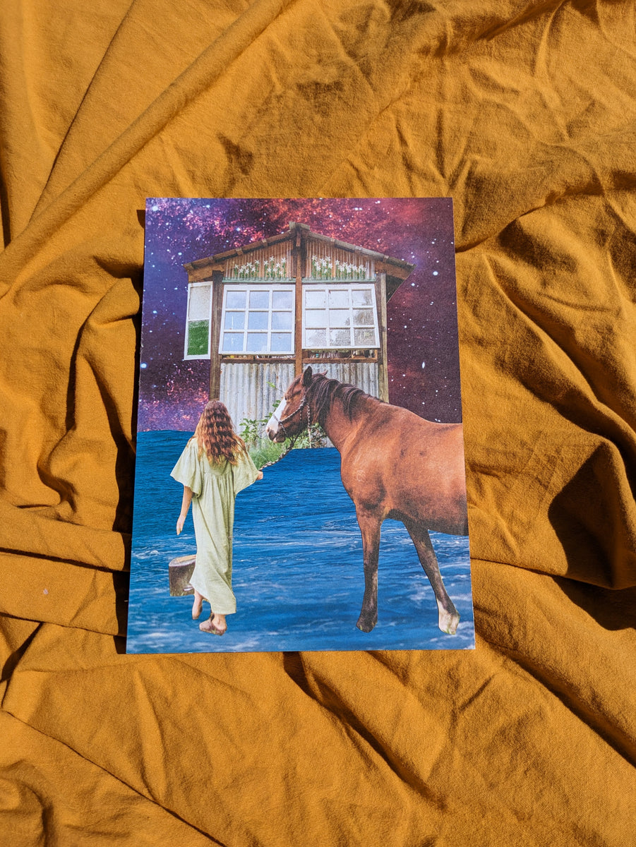 Horse Girl A5 Collage – K-Rae Designs