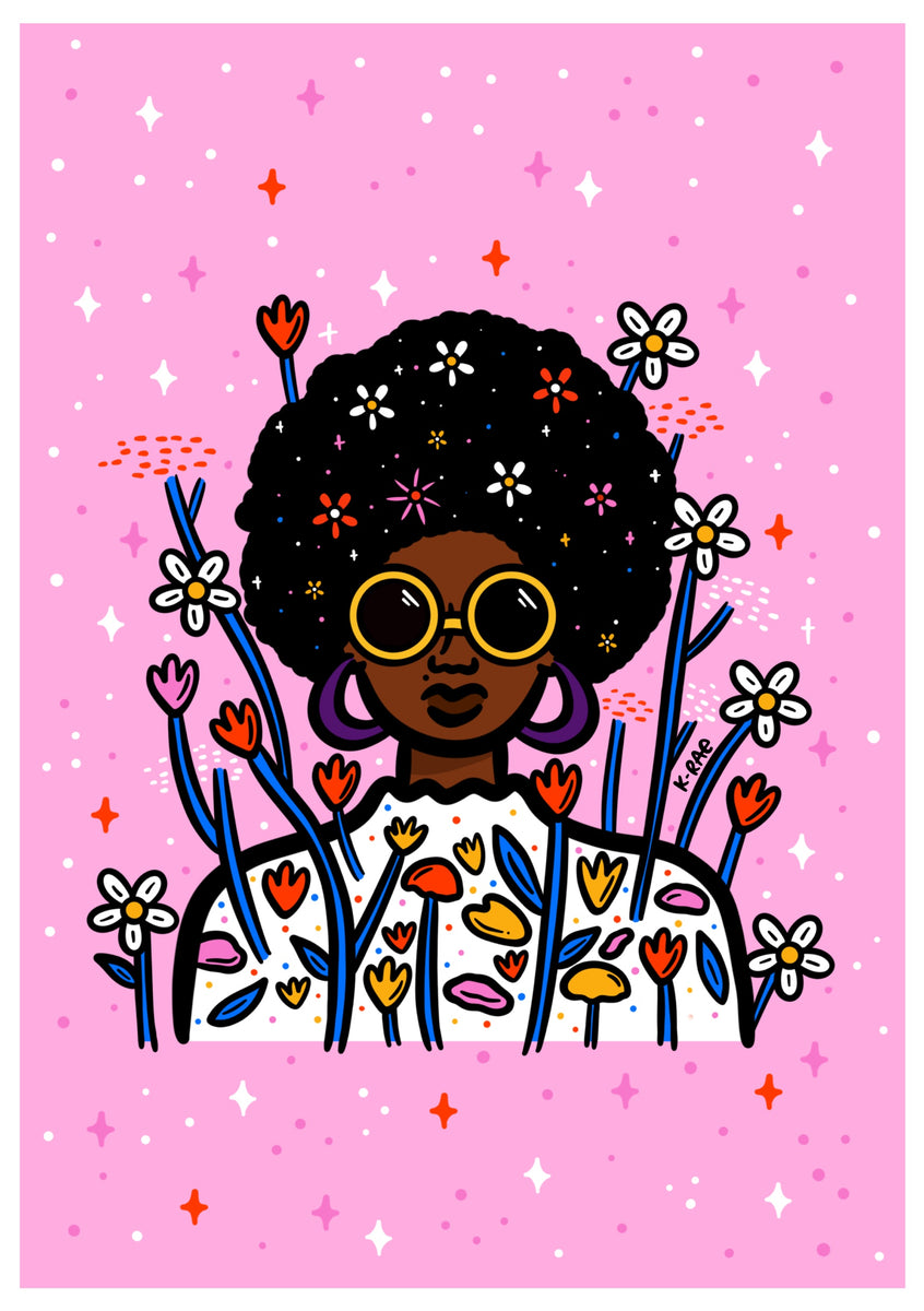 Bloom A5 Print – K-Rae Designs