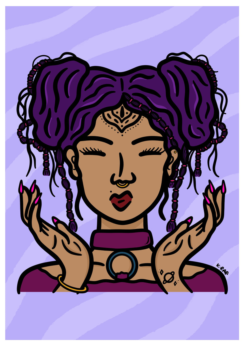 Gypsy A5 Print – K-Rae Designs